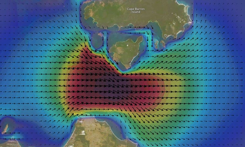 Bass Strait Currents | Tidetech
